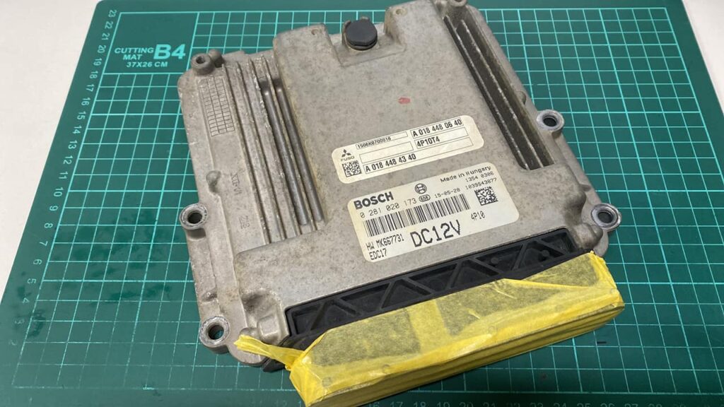 今日はPRY-Factoryで、三菱 キャンター(FEB20) キャリアカー (4P10) 2015y ECM施工でした！！ | ECM(ECU)コンピュータチューニング専門ショップ「ECM ...