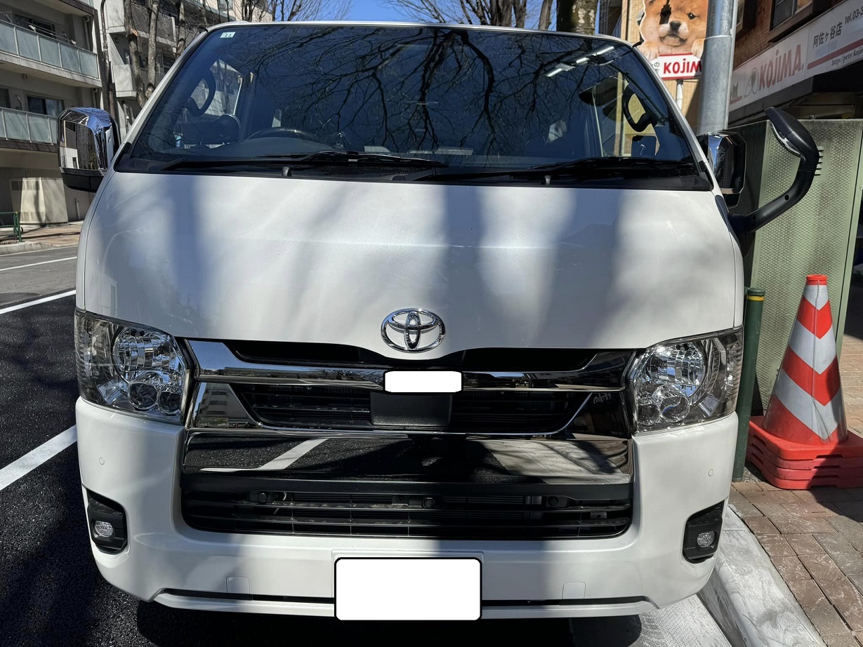今日は横浜市から、TOYOTA ハイエース200 7型(GDH206) 2023y ECM施工でした！！ | ECM(ECU)コンピュータチューニング専門ショップ「ECM Room」