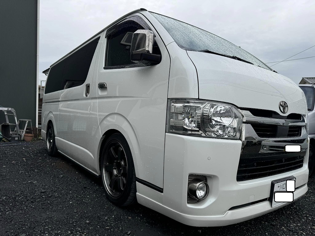 今日はPRY-Factoryで埼玉県川口市から, TOYOTA ハイエース200 7型(TRH200) 2023y BLITZ スーパーチャジャー専用ECU施工でした！！ | ECM(ECU ...